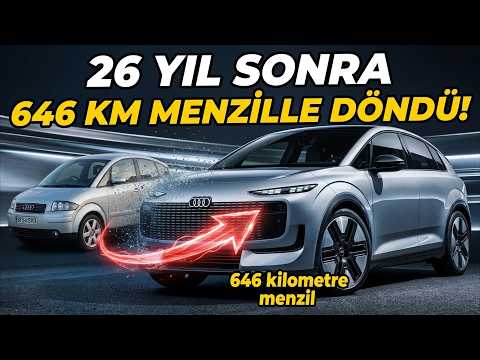 26 Yıl Sonra Geri Döndü! Yeni Audi A2 e-tron ile Efsane Yeniden Başlıyor!