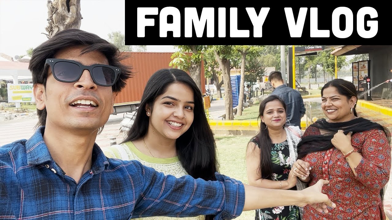 My First Family Vlog | Mini Trip | Vlog #9 - YouTube