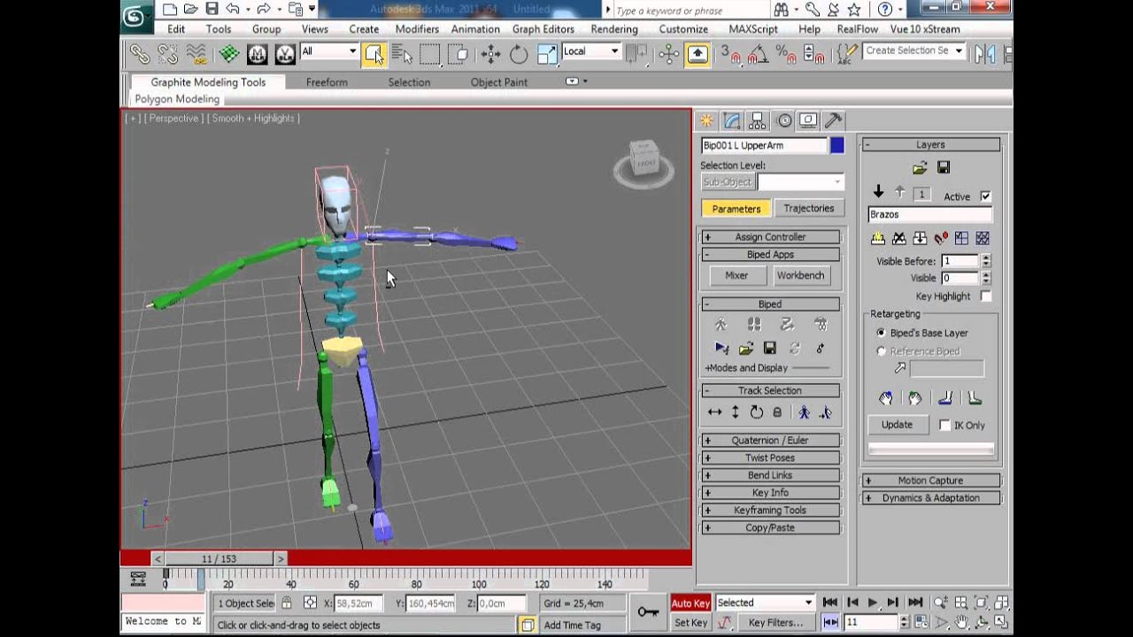 Tutorial Layers de animación en Character Studio - YouTube
