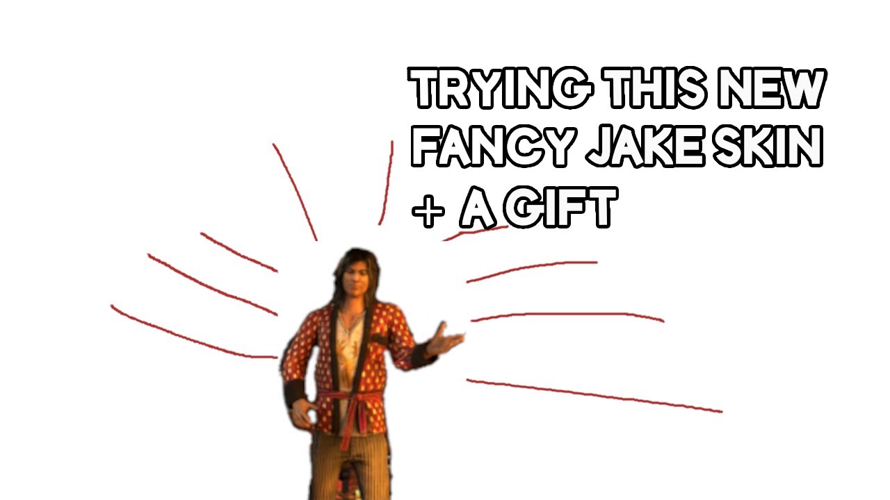 TRYING OUT THIS NEW FANCY JAKE SKIN + A GIFT - YouTube