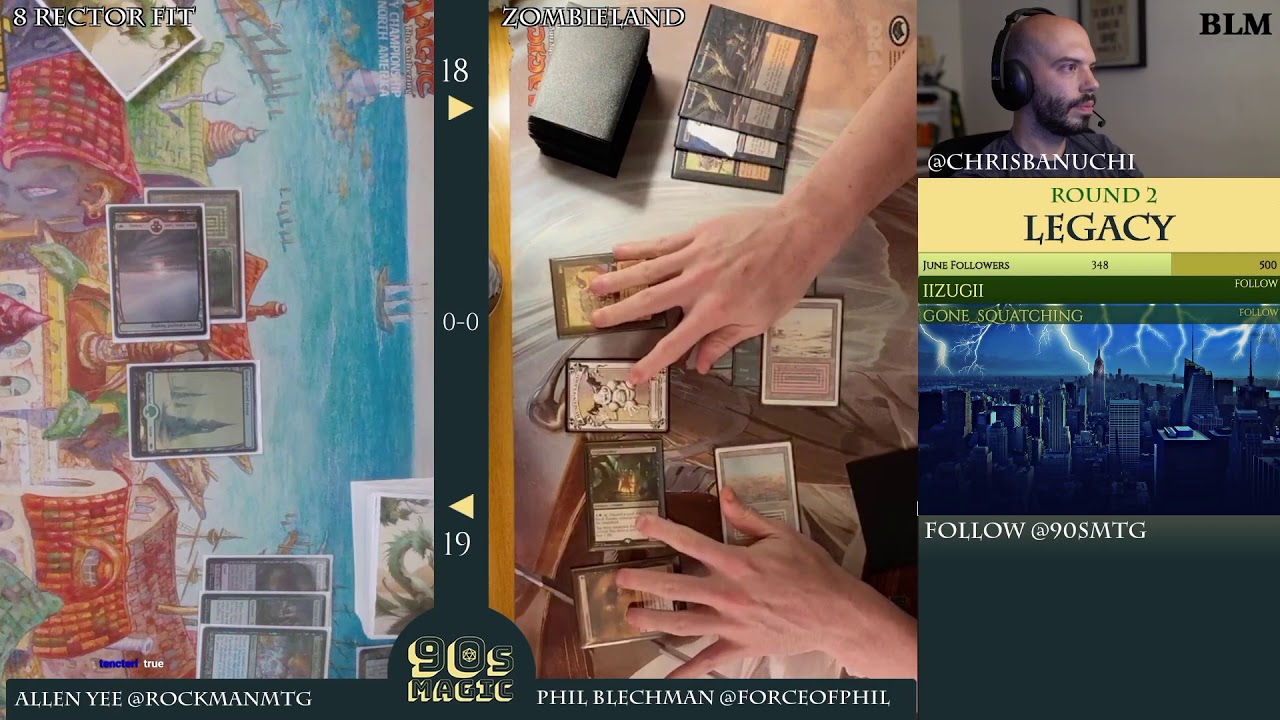 BW Zombies vs Arena & Academy Rector Nic Fit [MTG Legacy] - YouTube