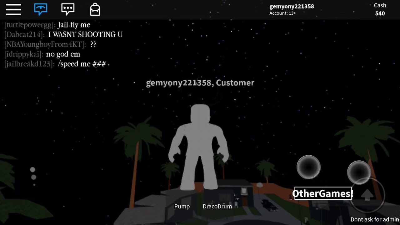 Roblox/ the warzone using admin - YouTube