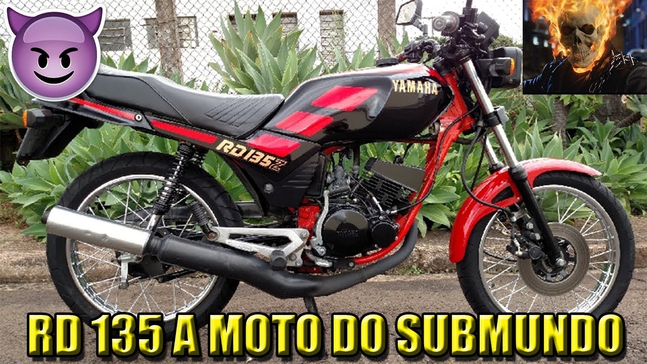 Yamaha RD 135 - A moto do submundo 👹😱 - YouTube