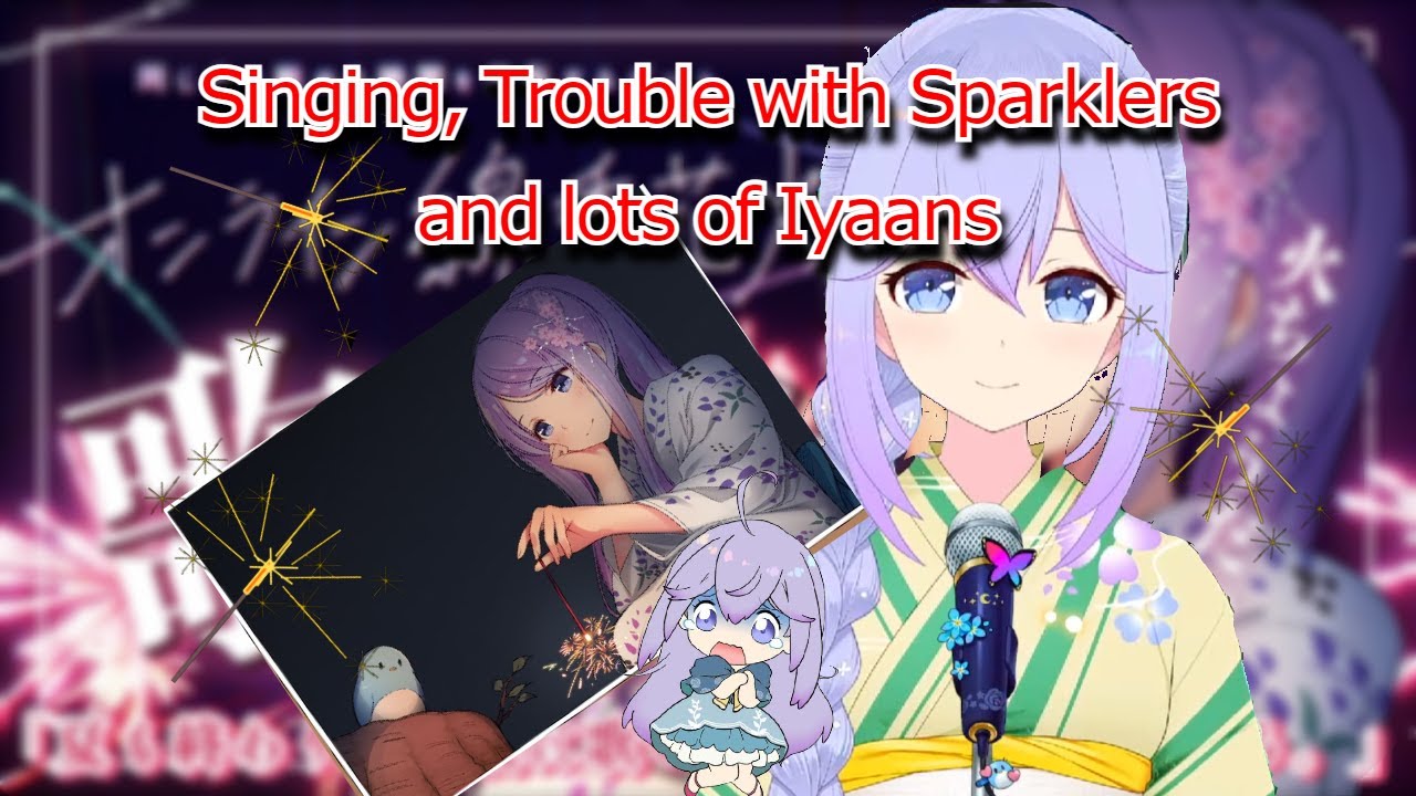 vtuber utakata memory tries to play a fireworks game while singing ends ...