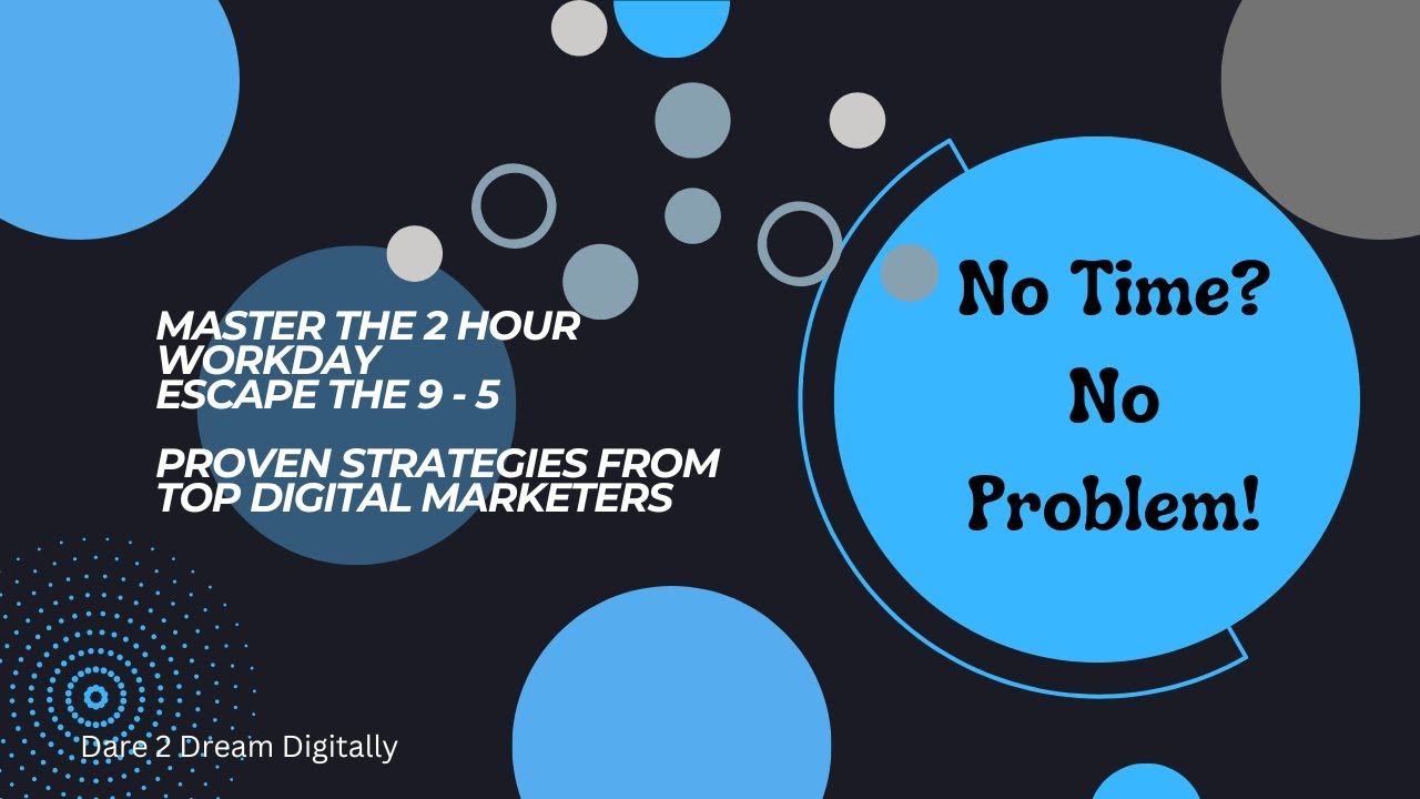 No Time, No Problem: How to Build a Profitable Online Business in Just ...