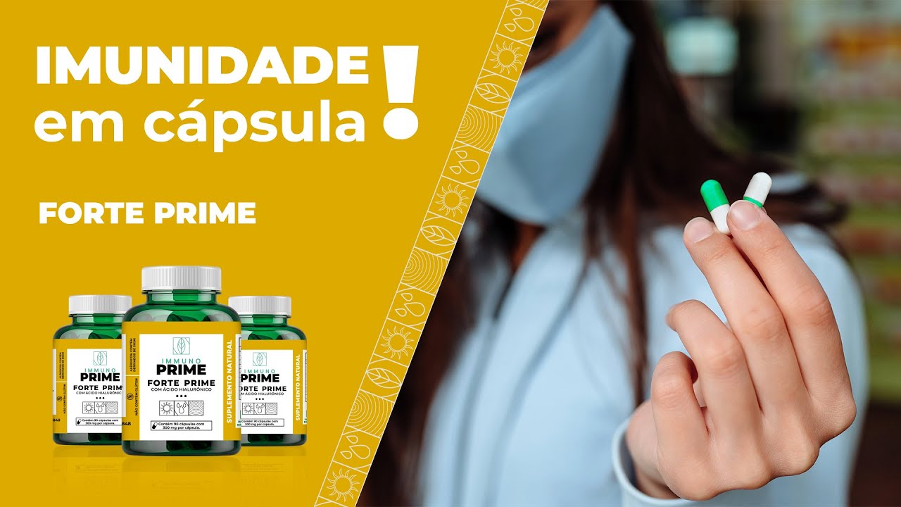 Conheça o FORTE PRIME! Disposição e imunidade - YouTube