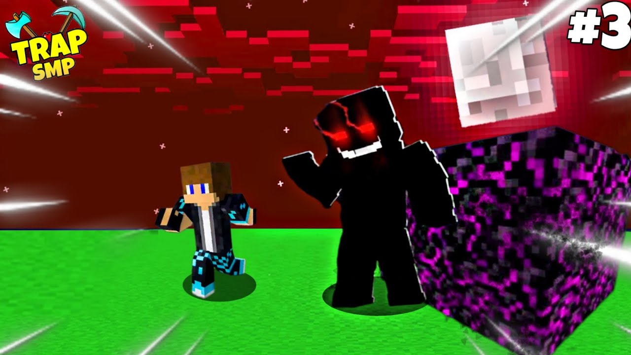 WHY I RELEASED THE DARK ENTITY IN MINECRAFT || TRAP SMP S-1 EP-3 ...