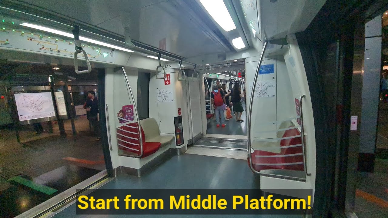 [Start from PYL Middle/Old Announcements] SMRT TRAINS Ride From Paya ...