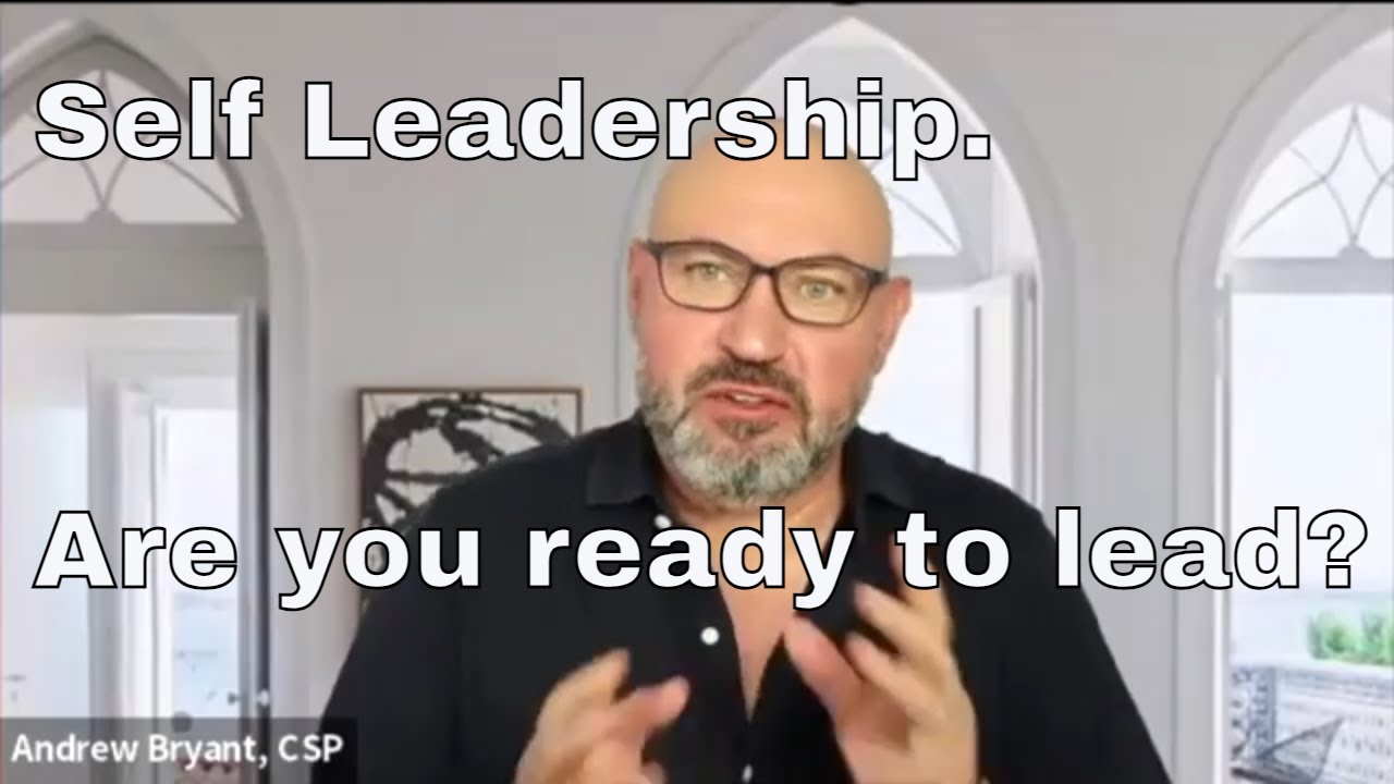 Self Leadership: Andrew Bryant Invites you to listen to Your Intended ...