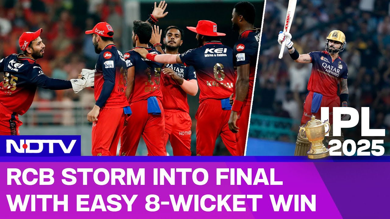 RCB Into The Final | Clinical RCB Thrash PBKS To Storm Into 4th IPL ...
