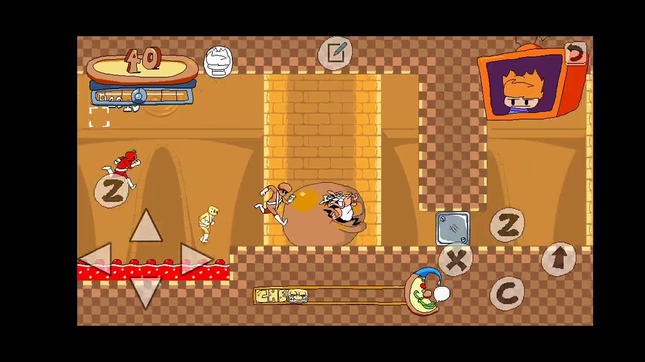 pizza tower cheese build android - YouTube