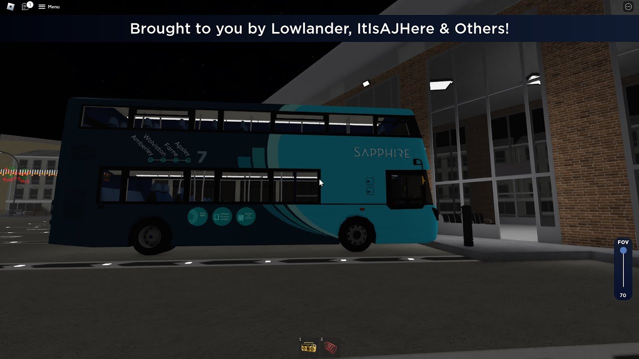 Riding buses in Apsley and district bus simulator in Roblox - YouTube