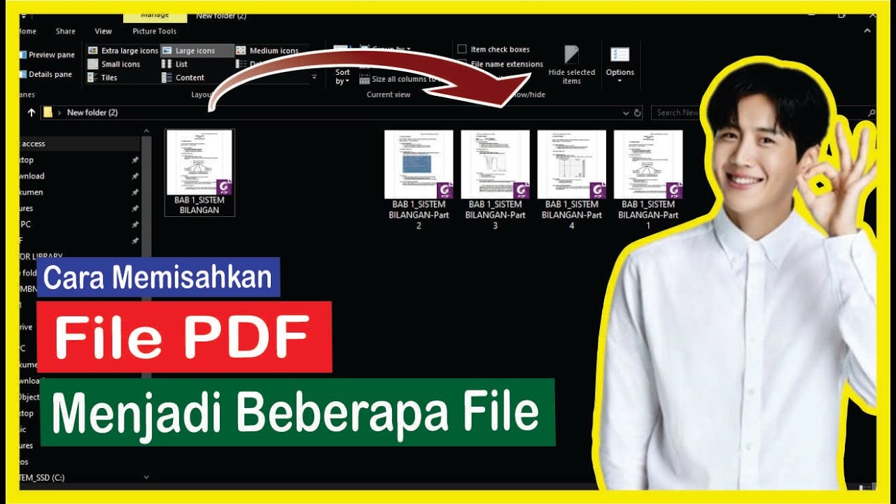 Cara Memisahkan File PDF Menjadi Beberapa File Tanpa Bantuan Aplikasi ...