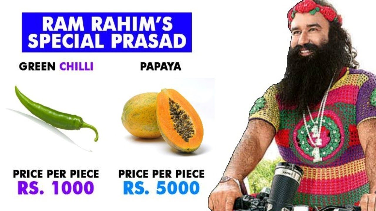 baba-ram-rahim-ki-1000-rupees-ki-sabji-special-prasad-by-ksk-youtube