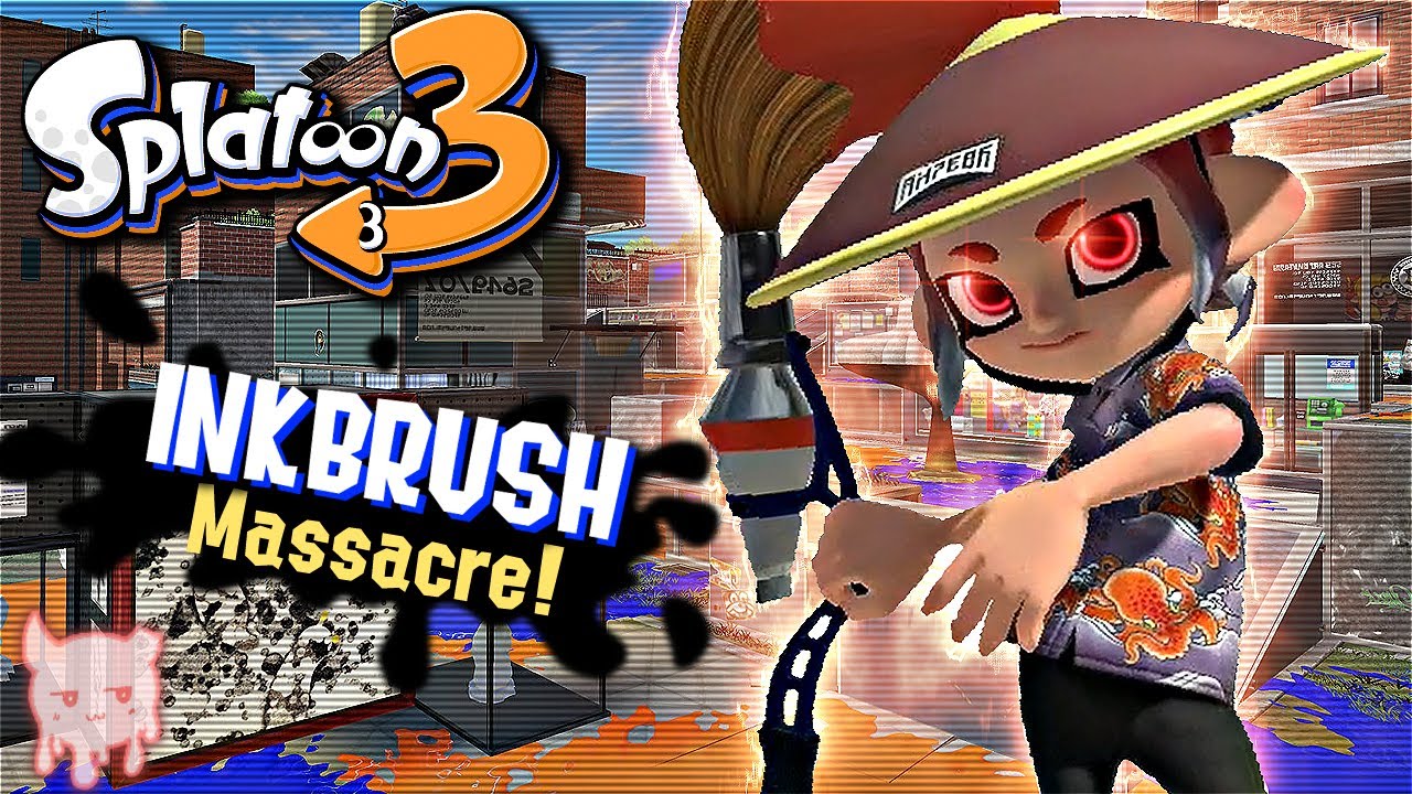 Ink Brush is FUN in Splatoon 3 - YouTube