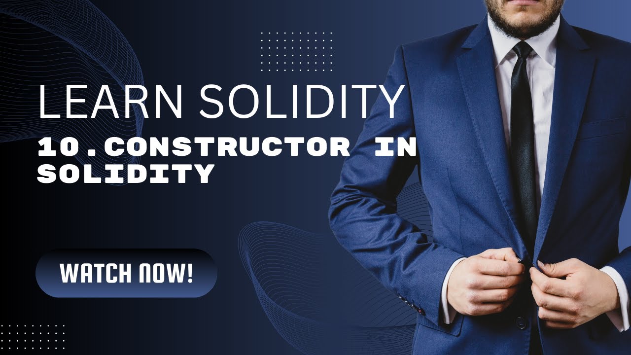 Solidity Tutorial 10 Constructor In Solidity Code With Sahil Youtube
