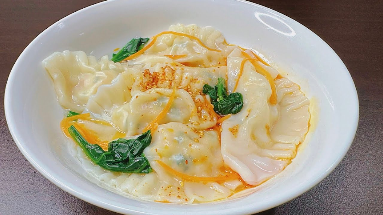 Low-Fat Shrimp and Chicken Dumpling Recipe - Super Easy and Delicious ...