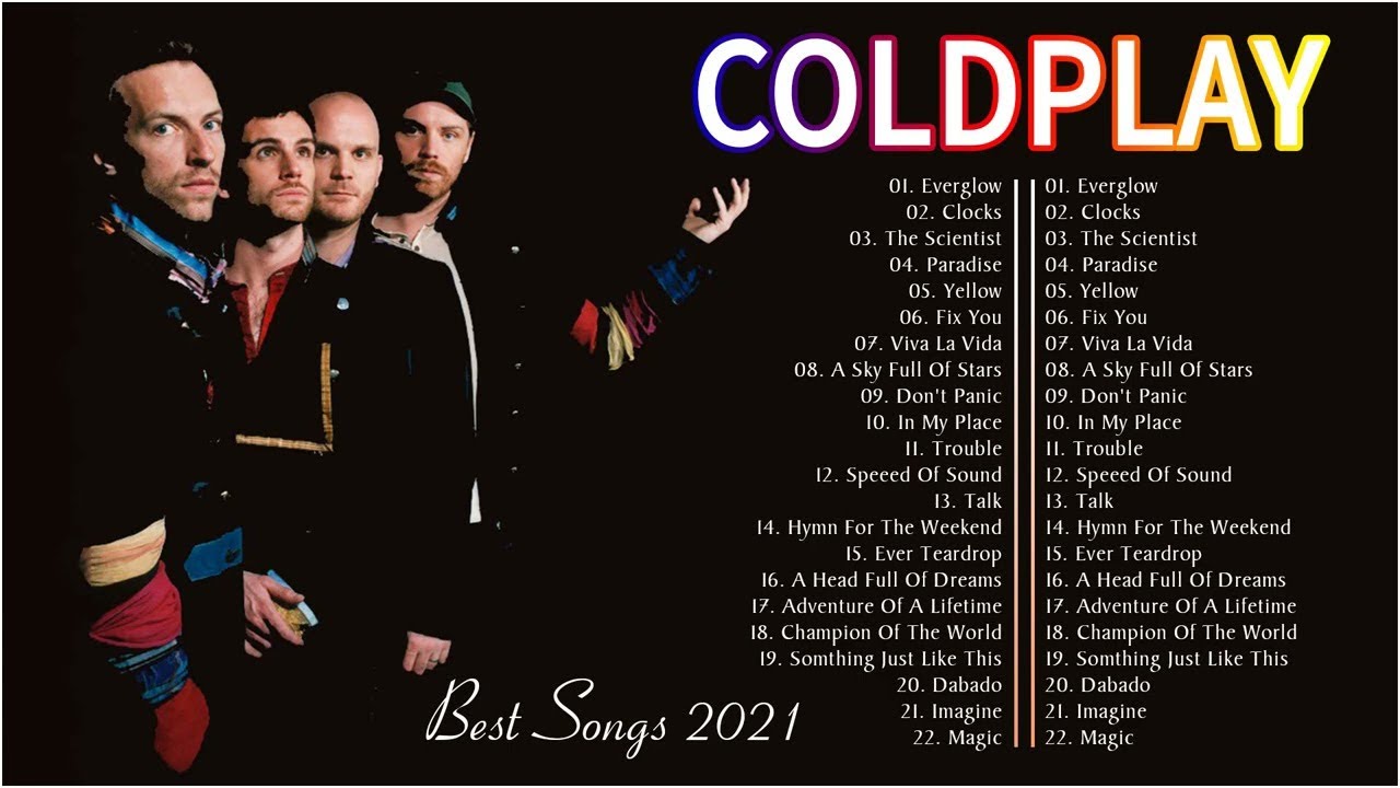 Coldplay Best Songs Playlist - A melhor coleção de músicas do Coldplay ...