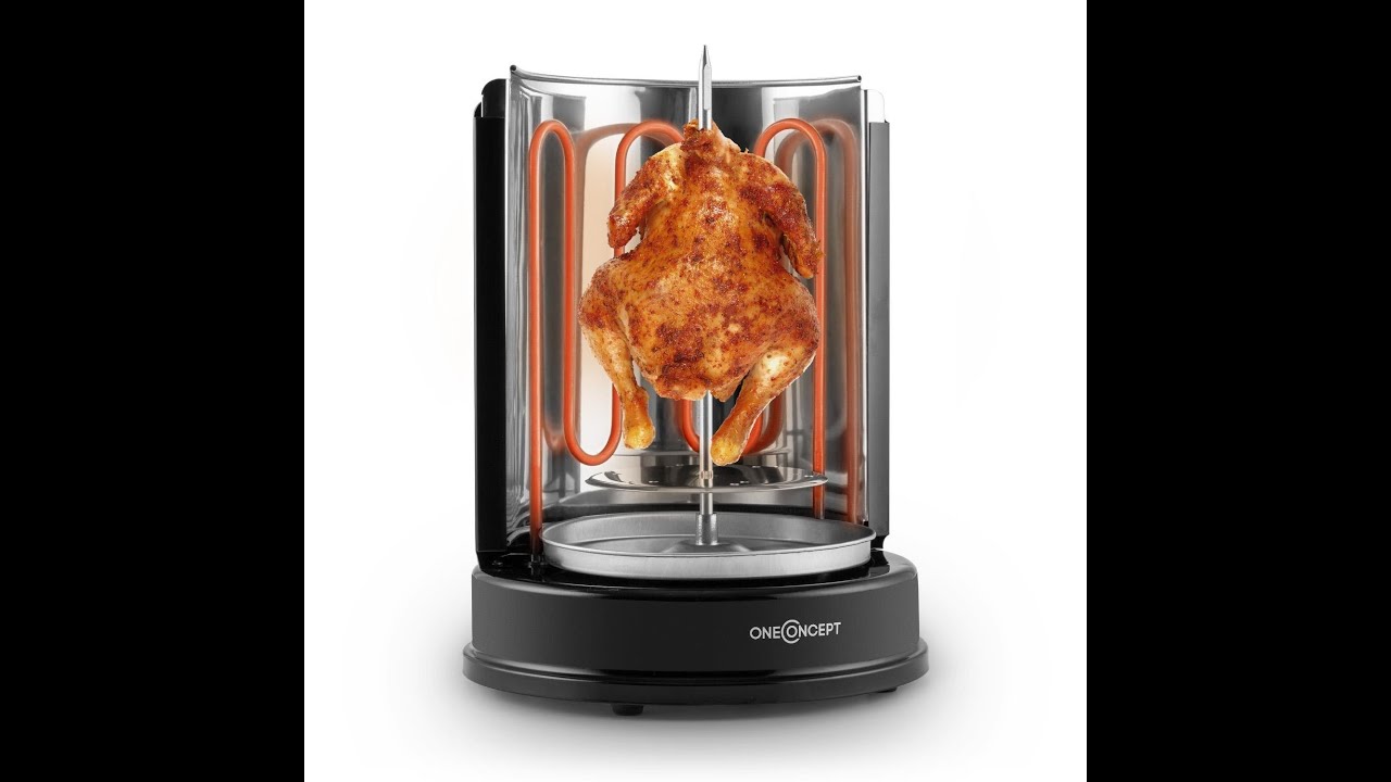 OneConcept Kebab Master Pro Griglia Verticale Kebab Shawerma - YouTube