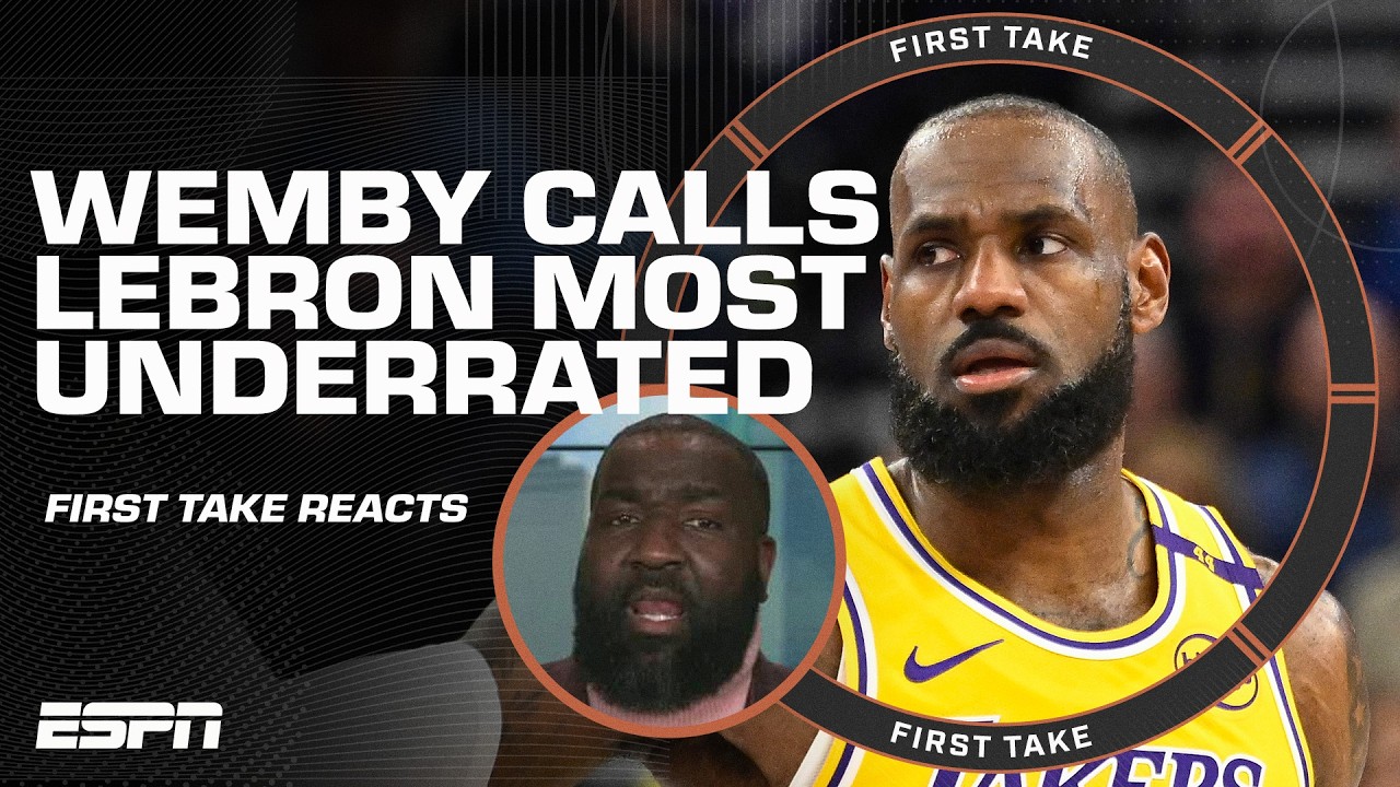 Is LeBron the MOST UNDERRATED player in the NBA? Perk DISAGREES with ...