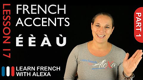 French accents, sounds and pronunciation - YouTube