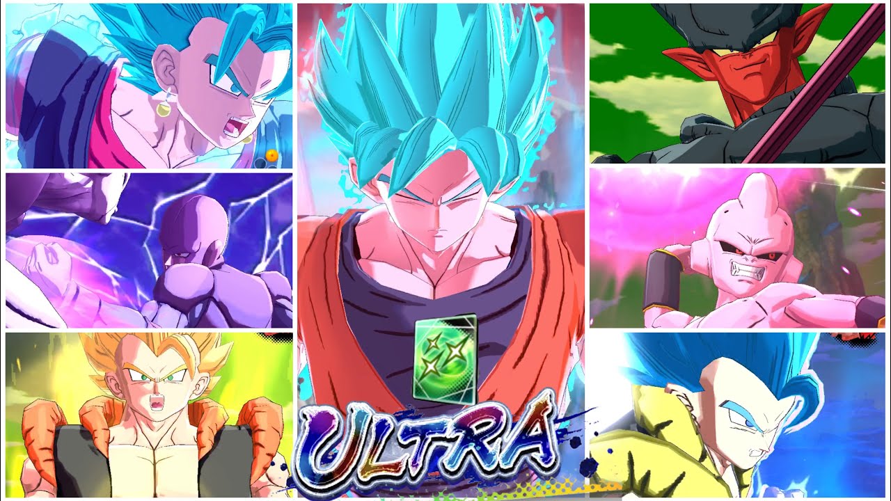 🔥EVERY ULTRA GREEN CARD ANIMATION IN DRAGON BALL LEGENDS!!!🔥 - YouTube