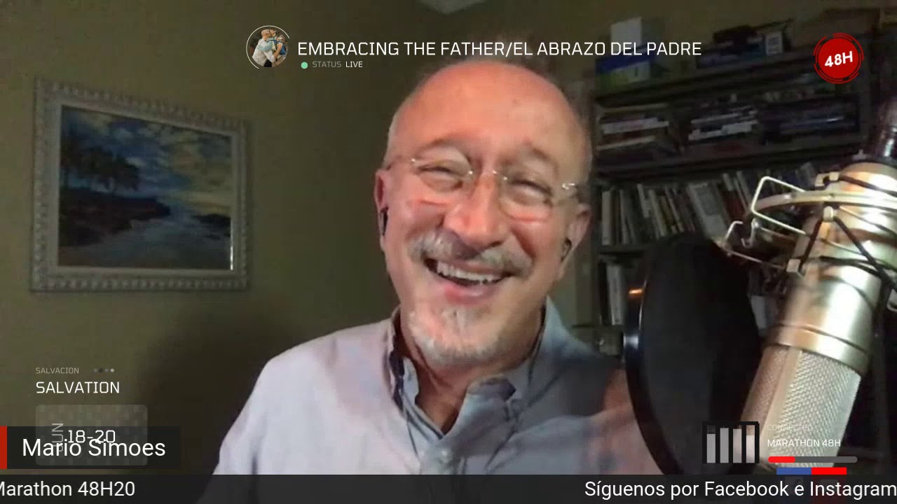 Pastor Mario Simoes en el Marathon 48H Embracing The Father / El Abrazo ...
