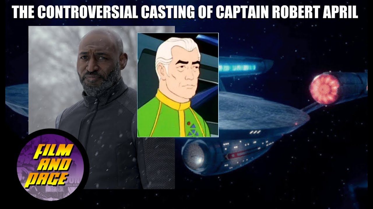 The Controversial casting of Captain Robert April for Star Trek ...