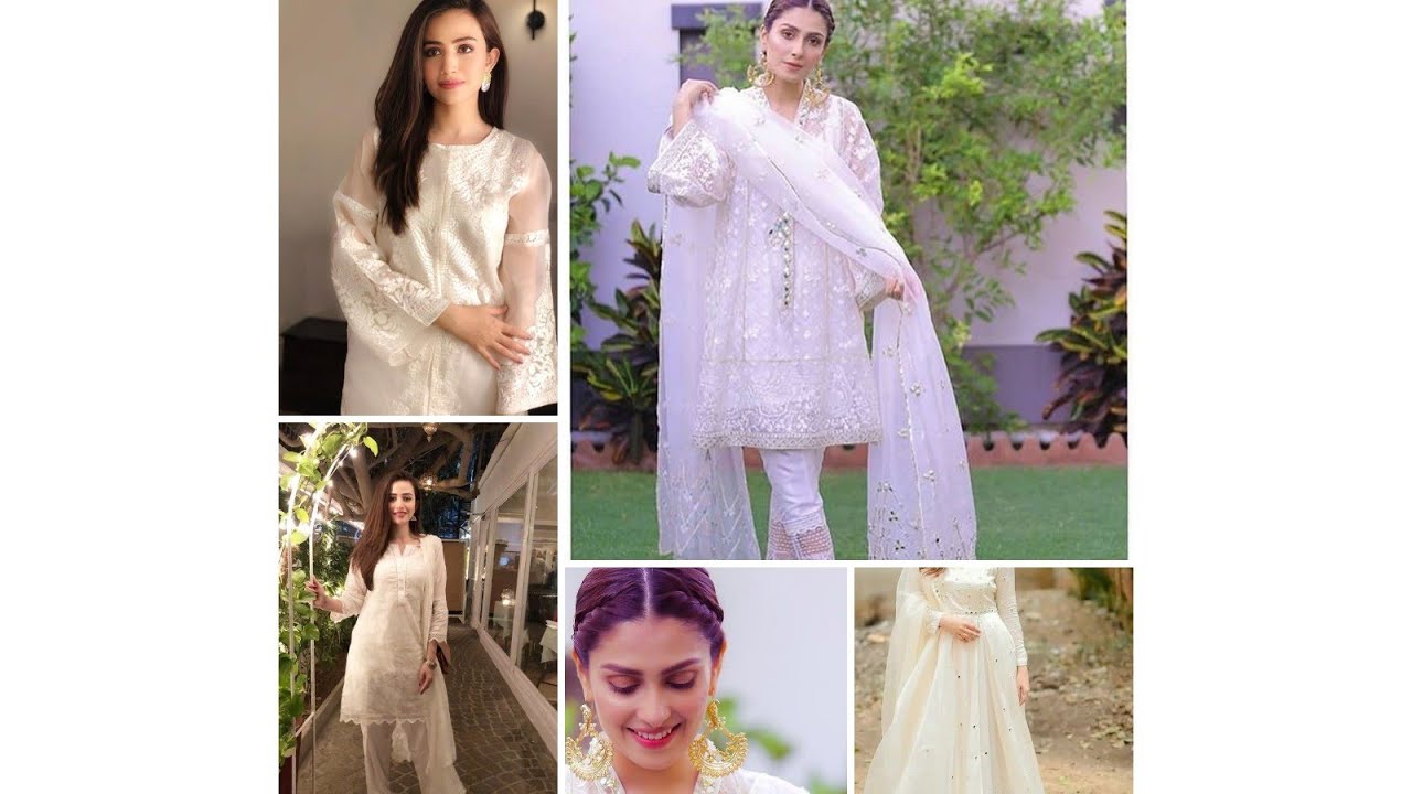 Fabulous White & off white colour dresses ideas for girls and women ...