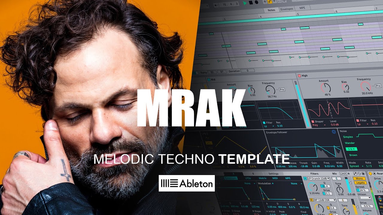 Melodic Techno Like MRAK | Ableton Live Project - YouTube