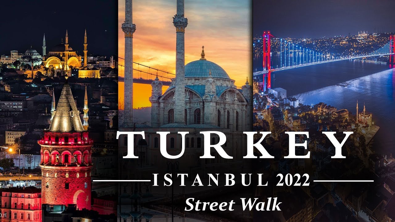 Best Place to Visit in Istanbul, Turkey Street Walk (4K UHD 60fps ...