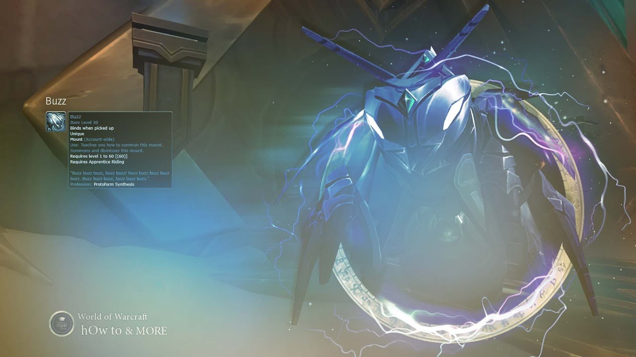 Protoform Synthesis Mounts, Buzz + Synthe-fived! Achievement - YouTube