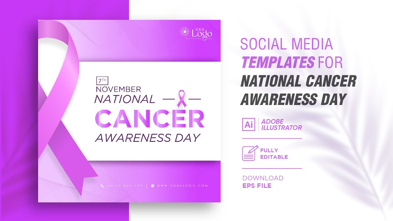 National Cancer Awareness Day | Post design for Instagram - Grafix ...