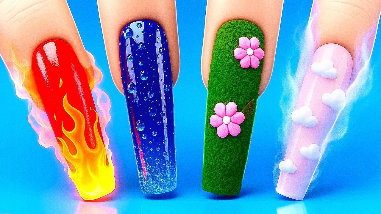 Fire vs Water vs Earth vs Air The Ultimate Element Battle! - YouTube