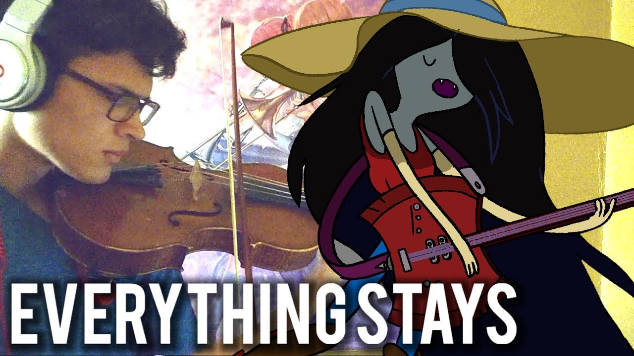 Adventure Time - Everything Stays (Viola Cover) - YouTube