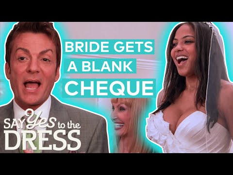 Mum's Blank Cheque Puts This Bride Under A LOT Of Pressure! | Say Yes To The Dress