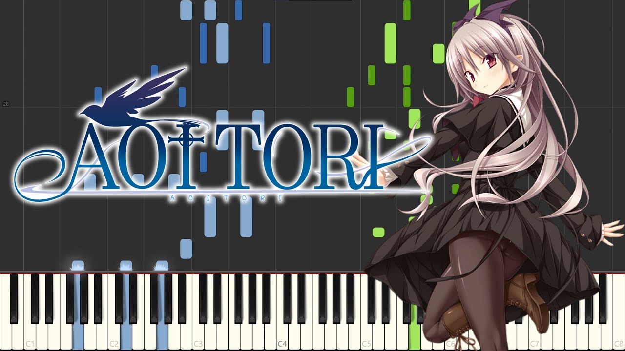 Aoi Tori - Aoi Tori [OP] (Piano) - YouTube