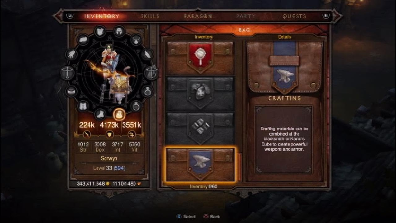 Diablo 3 season 33 bug for Infinite reusable parts - YouTube