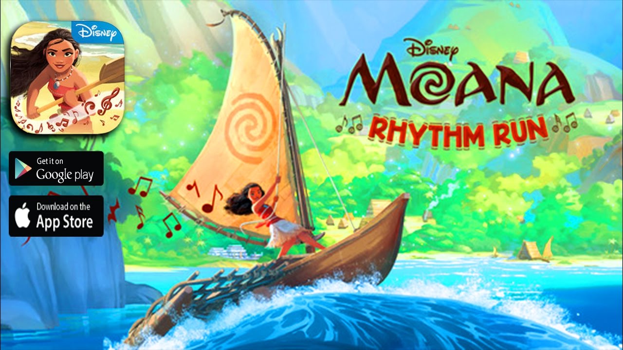Moana: Rhythm Run - iOS / Android Game Trailer HD 1080p - YouTube
