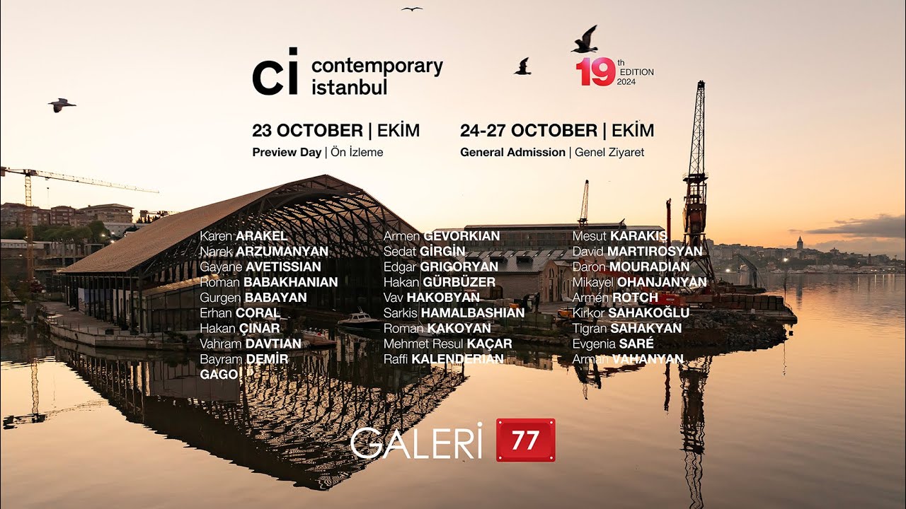 Galeri 77 @ 19th Contemporary Istanbul (23-27.10.2024) - YouTube