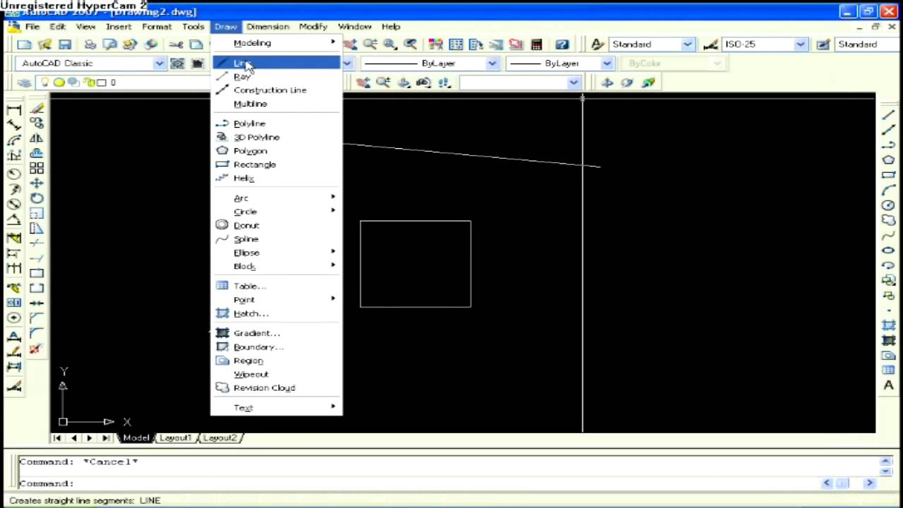 Curso AutoCAD - Comando Osnap - YouTube