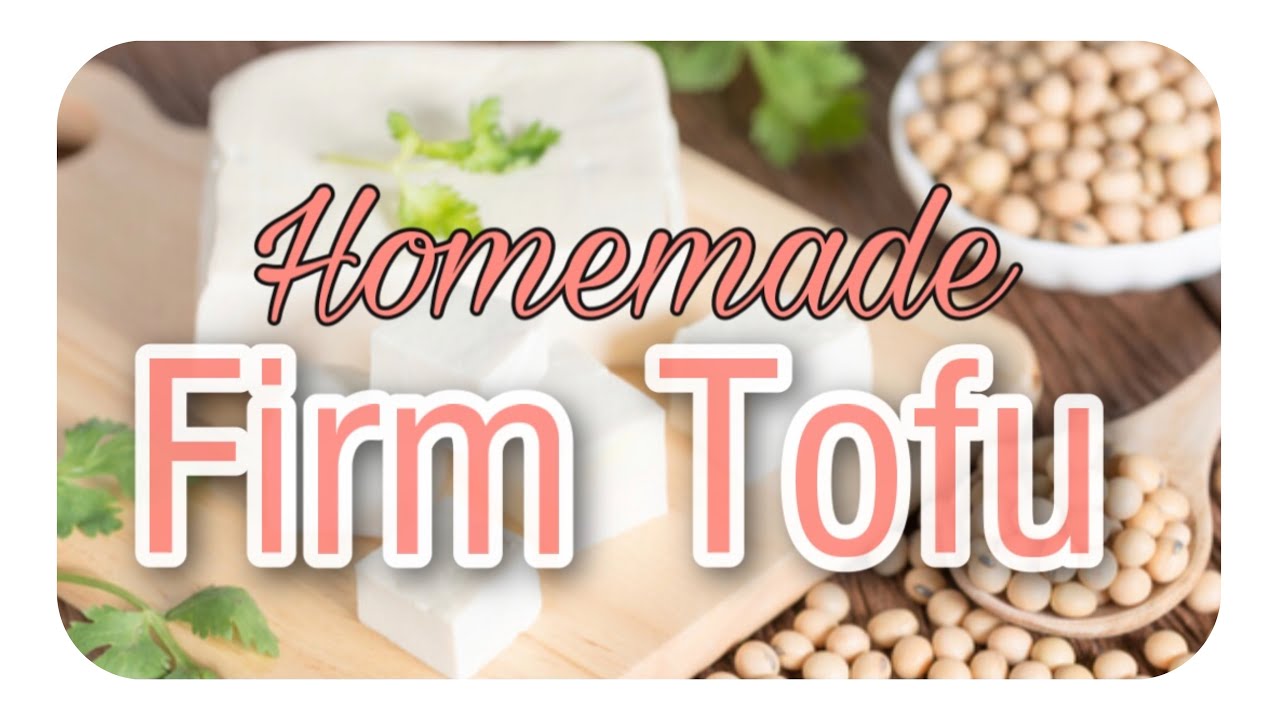 How to make firm tofu ( with lemon juice) - YouTube