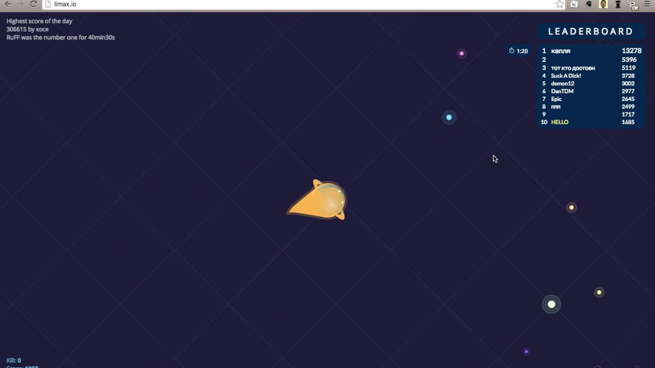 LIMAX.IO=Gameplay=In The Top Ten - YouTube