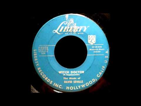 David Seville Witch Dr 1958 Liberty 45 F 55132 & United Artists Records ...