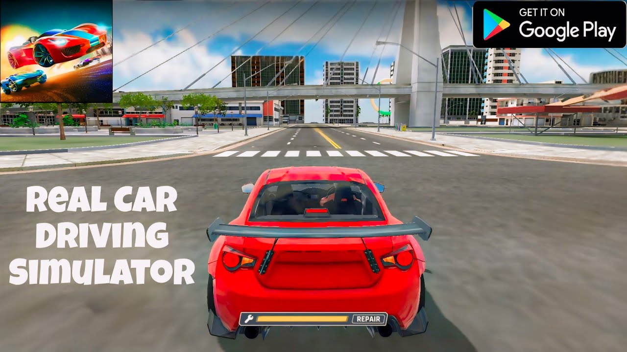 Real Car Driving Simulator ( Android Gameplay ) Offline - YouTube