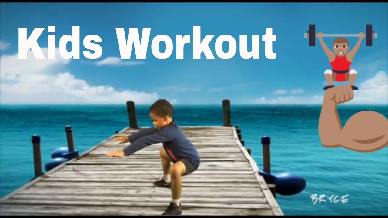 Kids Workout Exercise Video. Get Healthy Fit Lose Weight and In Shape ...