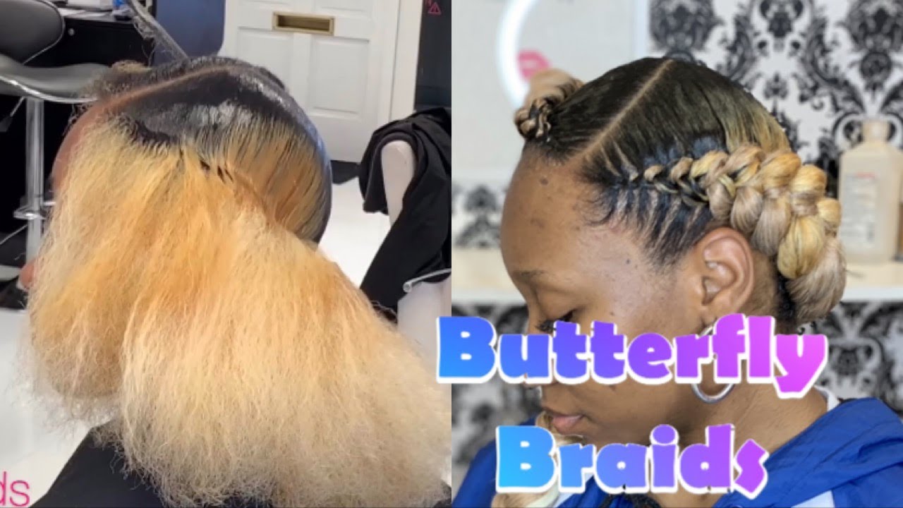 How To: Butterfly Braids - YouTube