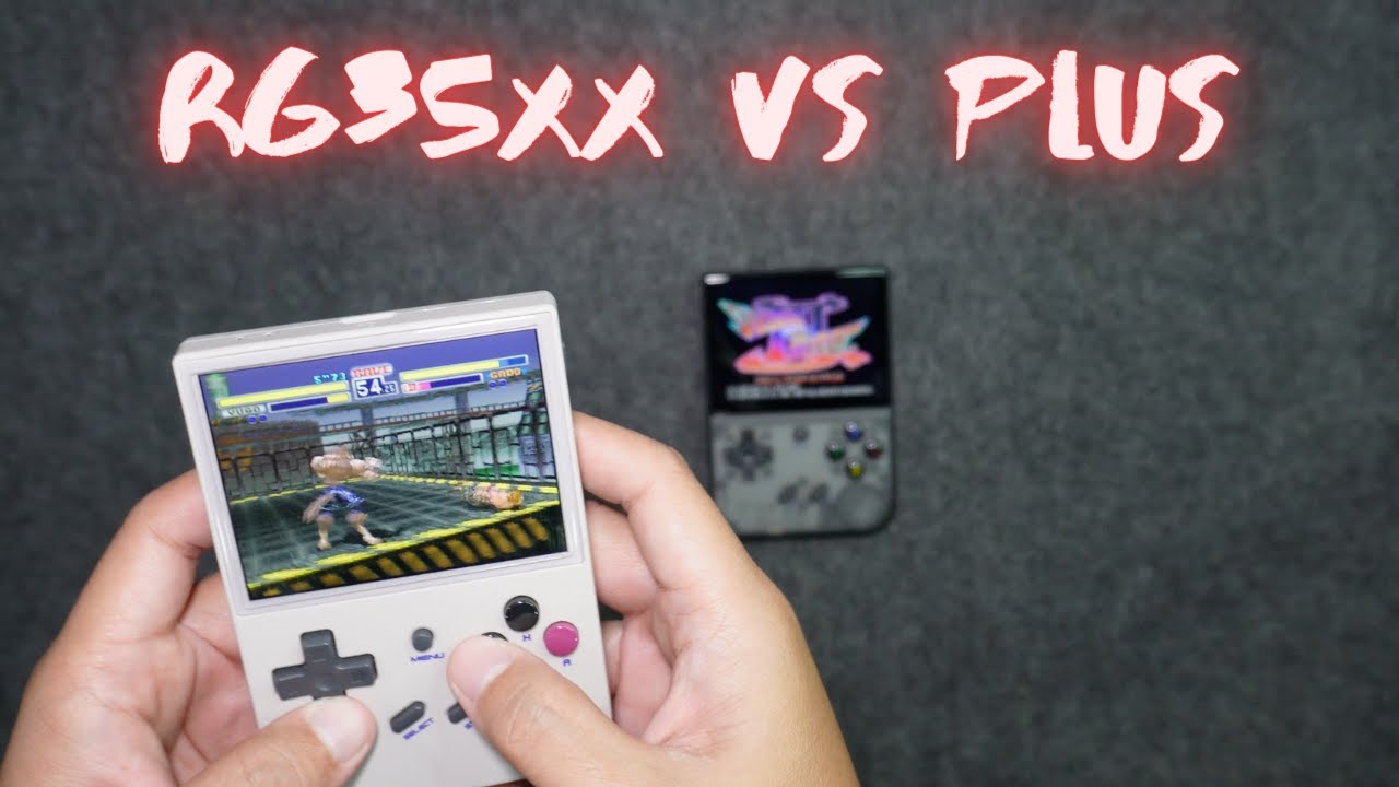 ANBERNIC RG35XX VS RG35XX PLUS - YouTube