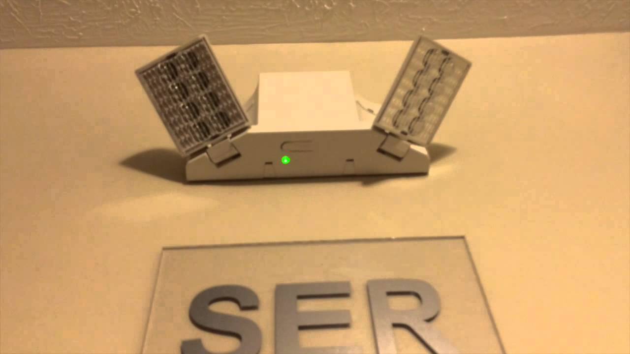 Exit Sign Set Up 3 - YouTube