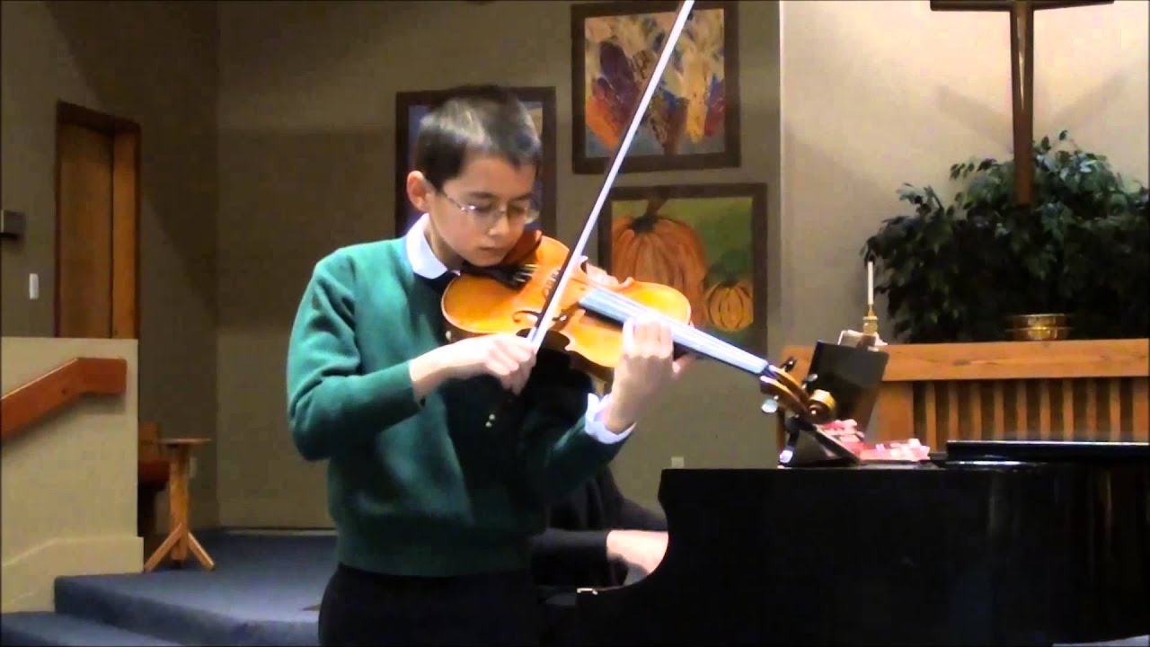 Introduction and Polonaise by Carl Bohm (Violin) - YouTube